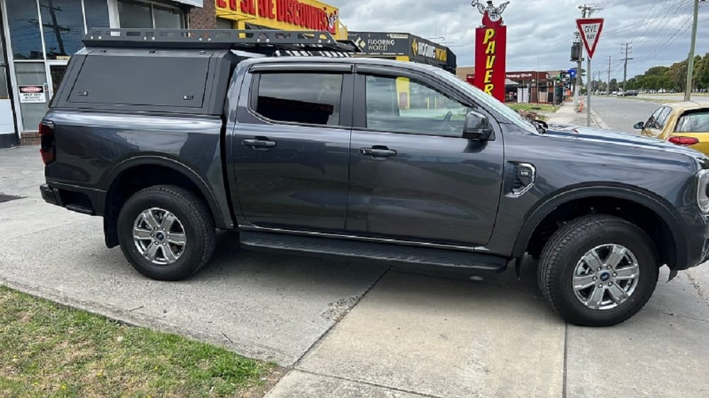 Price and purchase ALUMINUM TUB CANOPY FOR FORD RANGER NEXT GEN 2022-ONWARD