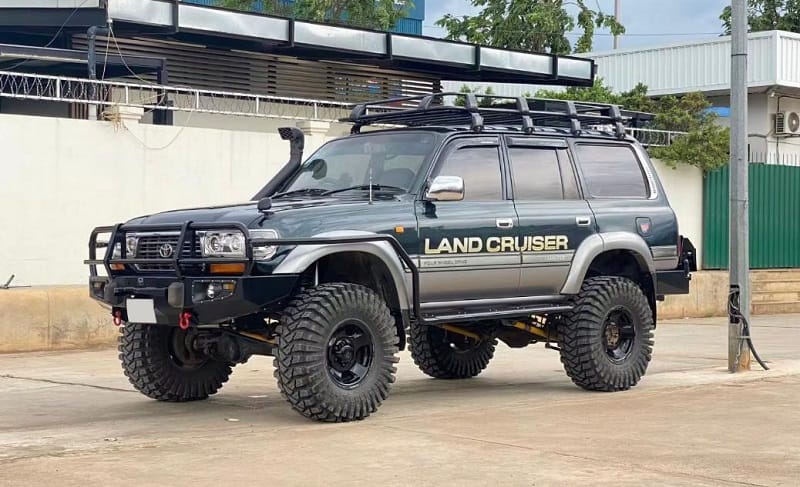 Buy Bull Bar for Toyota LandCruiser 80 series - ykings4x4