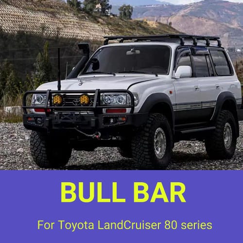 Buy Bull Bar for Toyota LandCruiser 80 series - ykings4x4